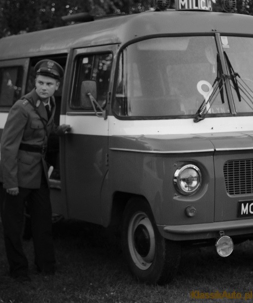 Milicja: Nysa 522. - KlassikAuto.pl