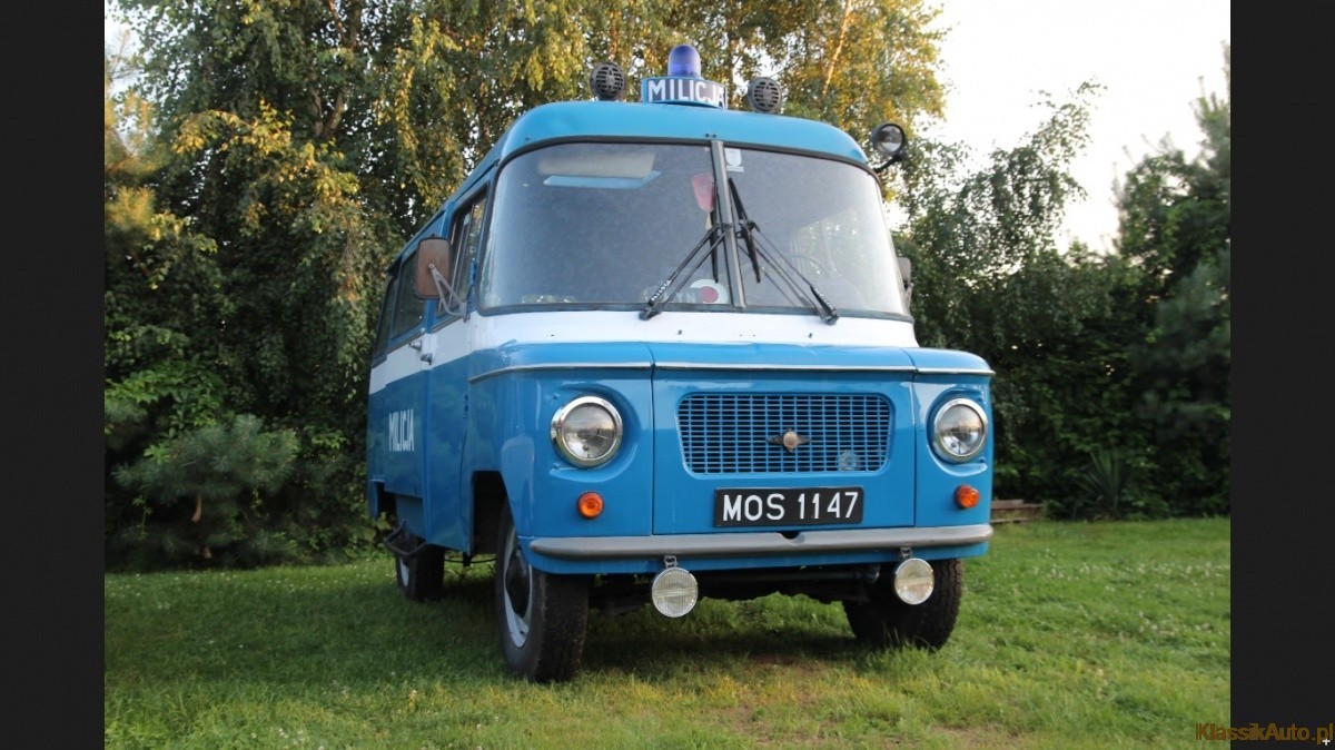 Milicja: Nysa 522. - KlassikAuto.pl