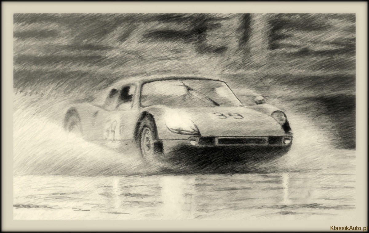 Galeria, grafiki, rysunki, stare auta, cars