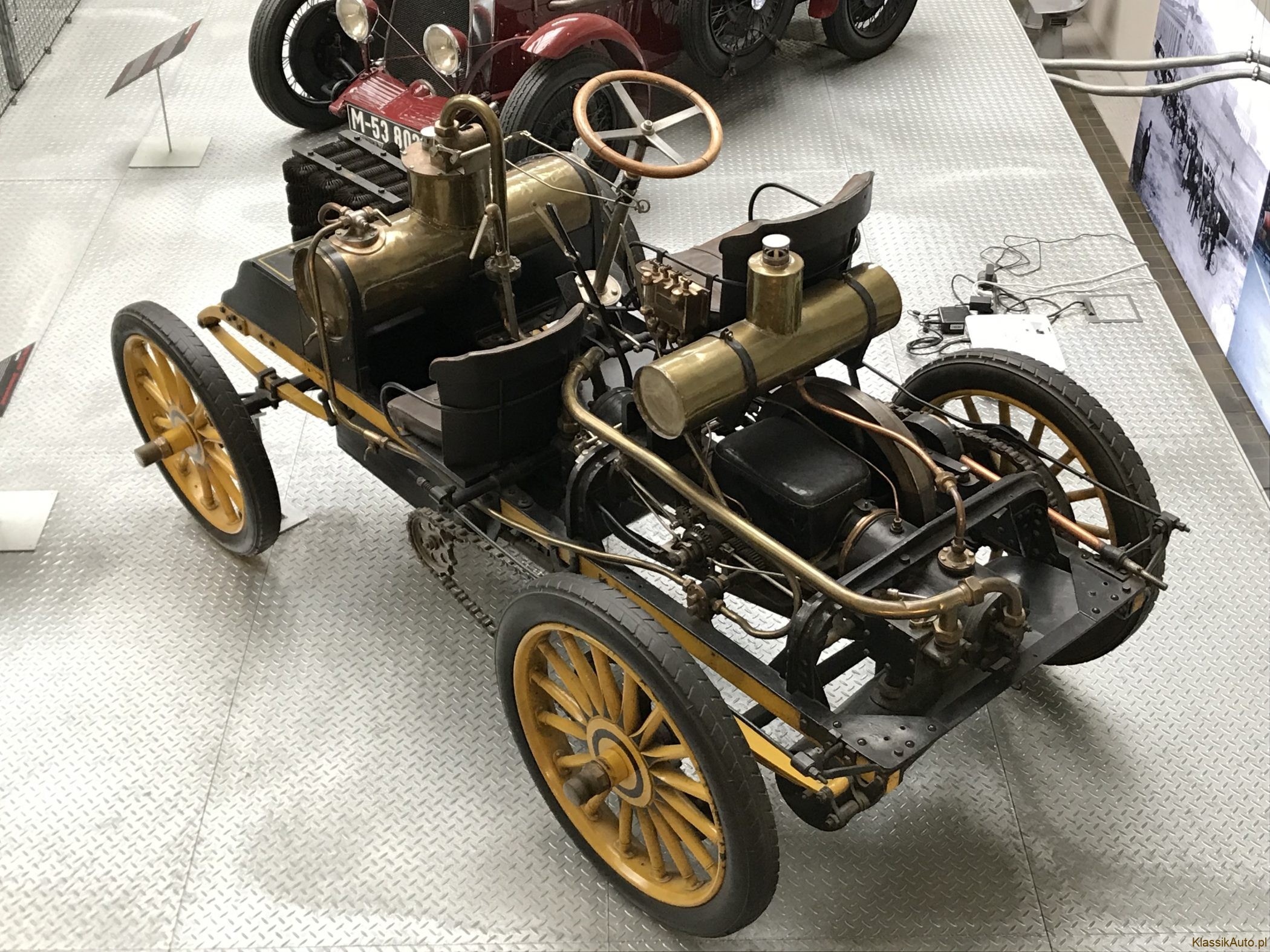 Wyścigowy automobil barona Theodora von Liebiga: NW 12 HP „Rennzweier ...