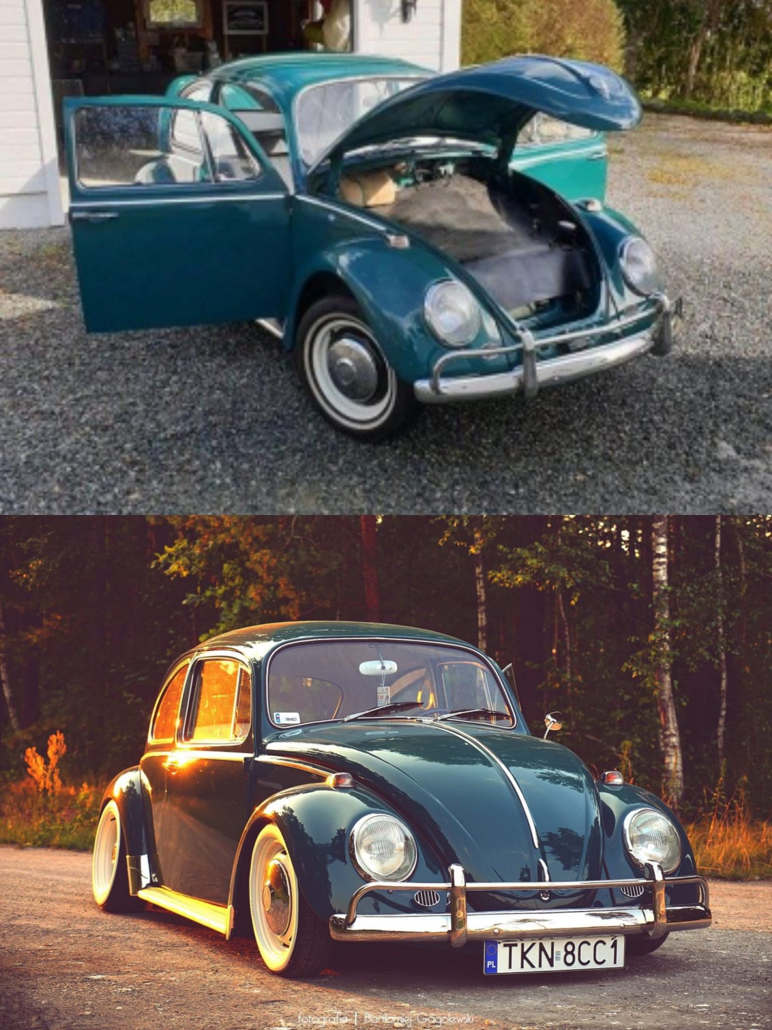 Volkswagen Garbus 1958 – inny niż wszystkie - KlassikAuto.pl